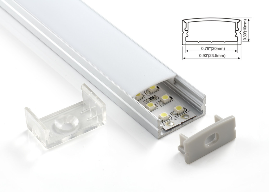 23.5mm Surface-mounted Lights LED Linear lighting Aluminum Profile ...