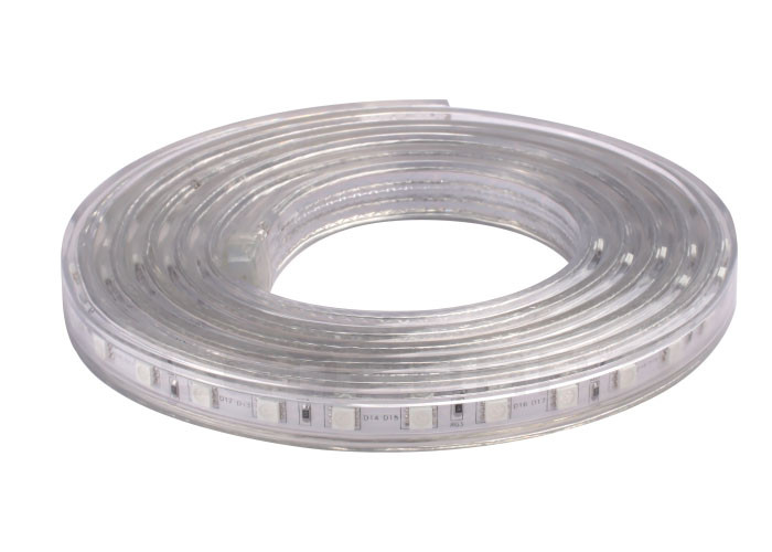 IP67 RGB 5050 110V / 220v LED Strip Lights 120 Degree Beam Angle 60LEDs / M