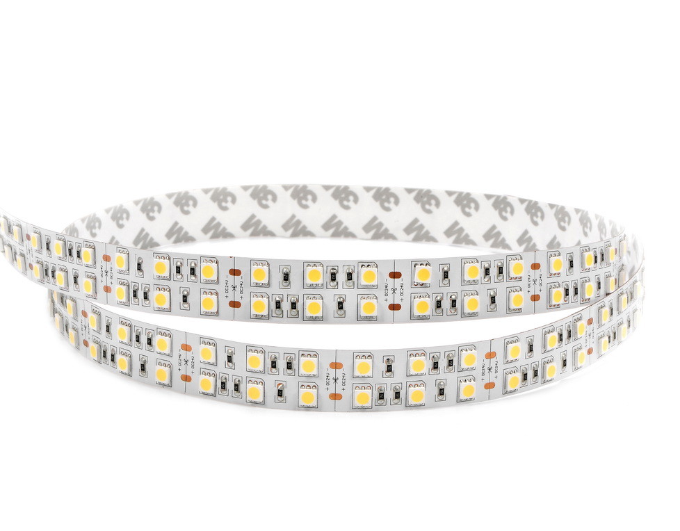 5050 120 LEDs/m 600LEDs/roll 28.8w/m High Brightness LED Strip 24 Volt ...