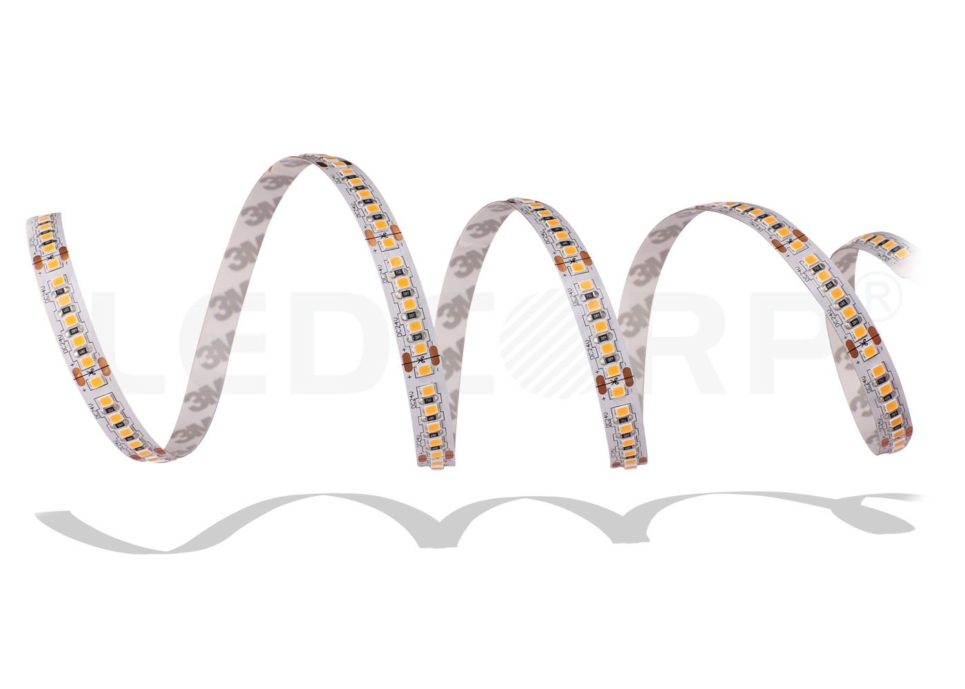 High power 2835 180 LEDs/m 900 LEDs/roll 38.4w/m High Lumen LED Strip ...