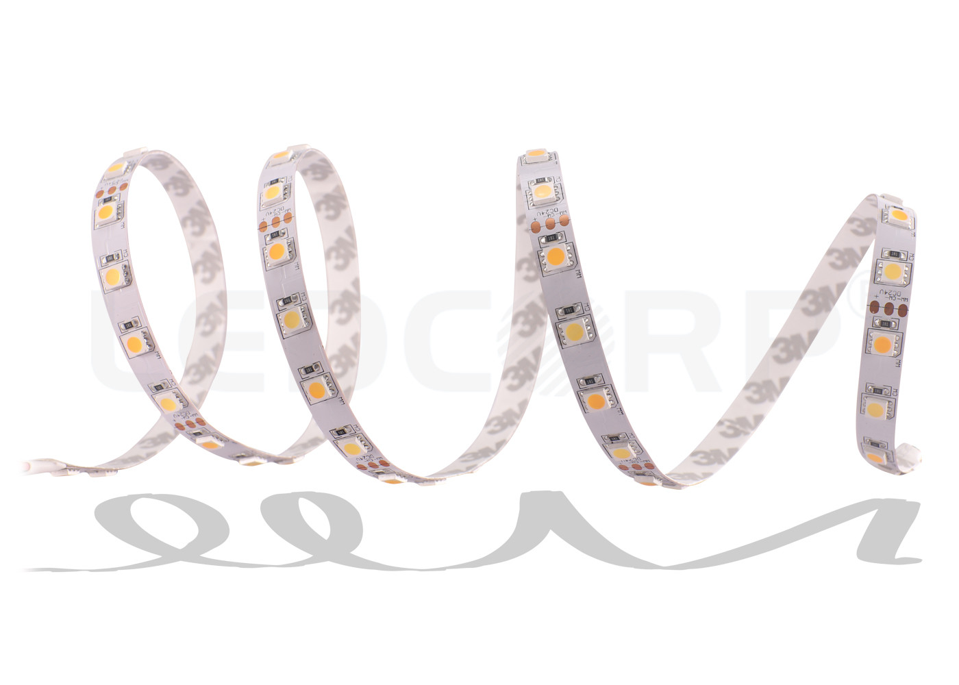 5050 Super Bright Bi Color LED Strip 12V 60LEDs / M Waterproof LED ...