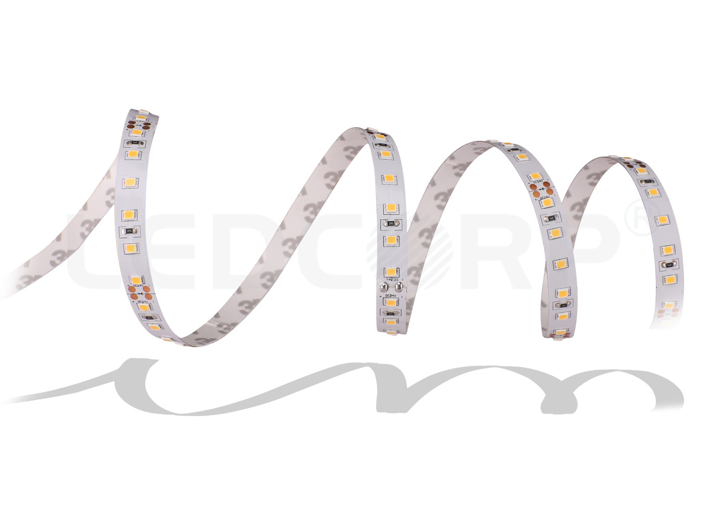High CRI full spectrum led strip natural white CRI>98 23W IP68 rating ...